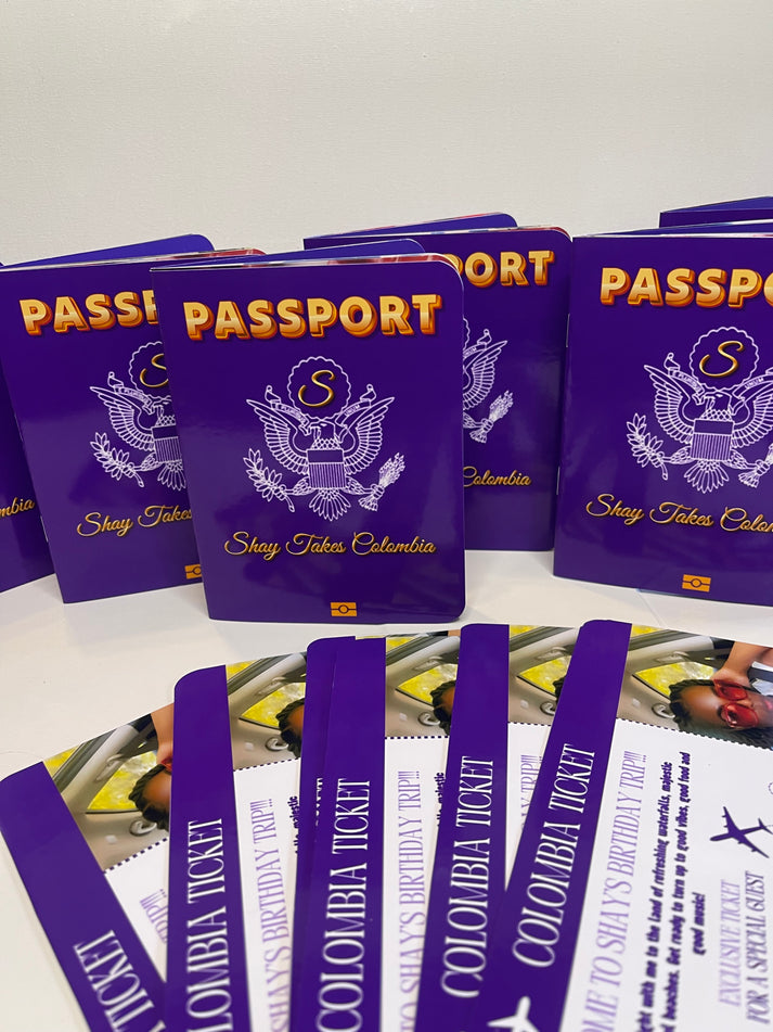 Custom Passport Booklet REPLAY – K Custom Design