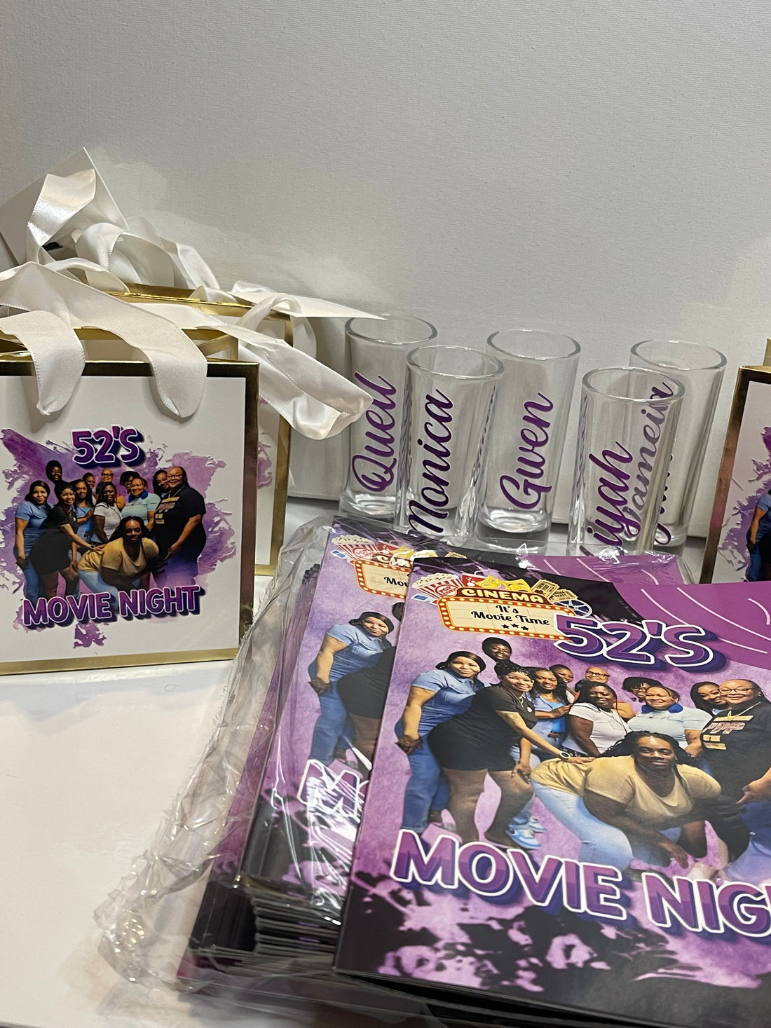 Personalized Shooter Shot Glasses – K Custom Design