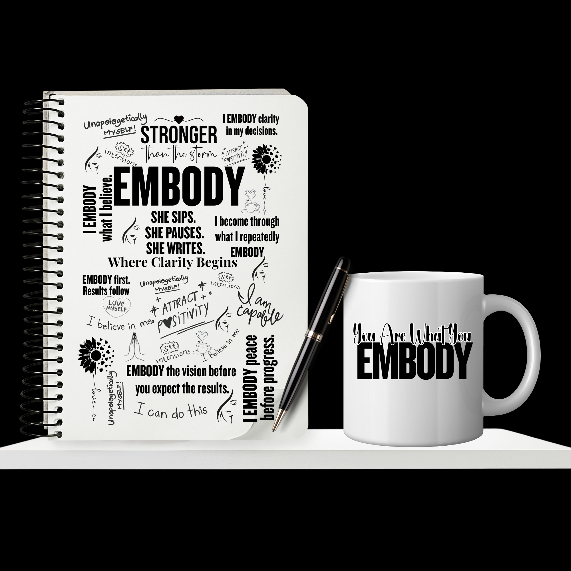 Embody Journal Cover – K Custom Design